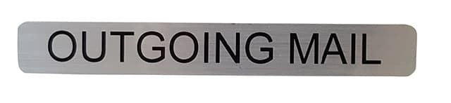 Florence 91156 Outgoing Mail Decal – MailboxUSA.com