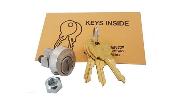 Florence K91910B Compartment and Parcel lock w/o cam – MailboxUSA.com