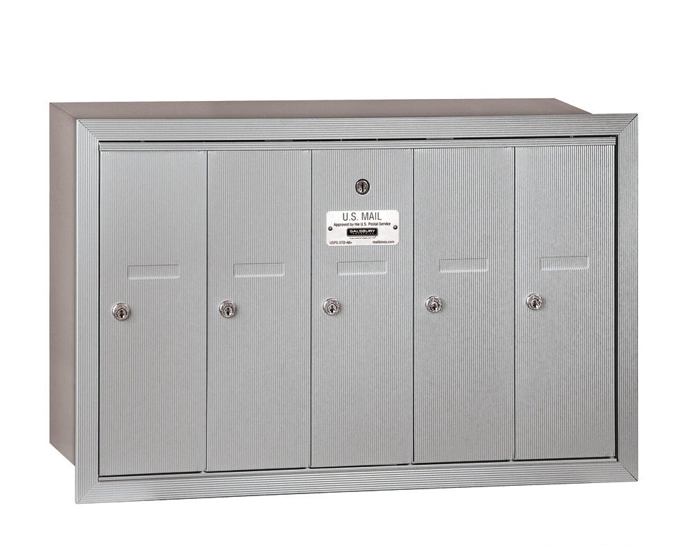 Salsbury Vertical Mailbox - 5 Doors - USPS Access – MailboxUSA.com