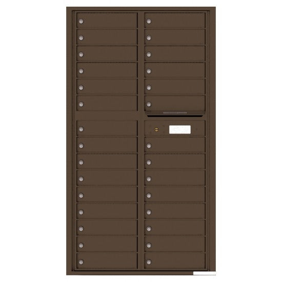 4C16D-29 - 29 Tenant Doors and Outgoing Mail Compartment - 4C Wall Mou ...